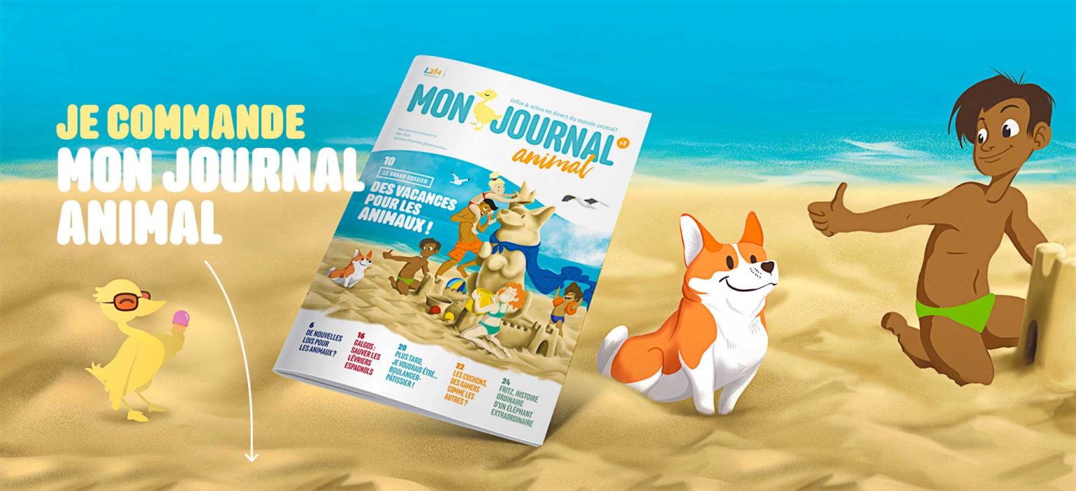 Mon journal animal, le magazine enfant de L214 | L214 Éducation