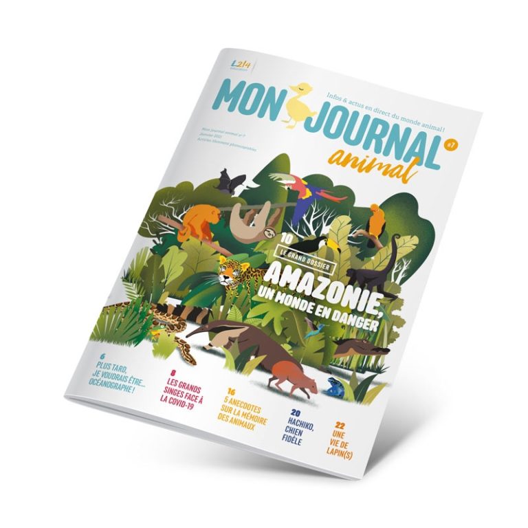 Mon journal animal, le magazine enfant de L214 | L214 Éducation