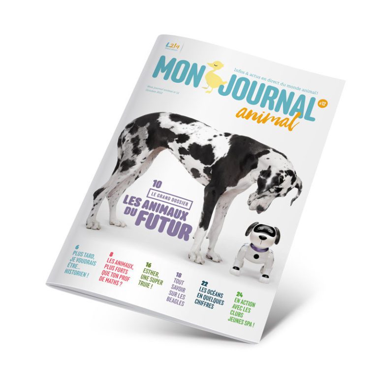 Mon journal animal, le magazine enfant de L214 | L214 Éducation